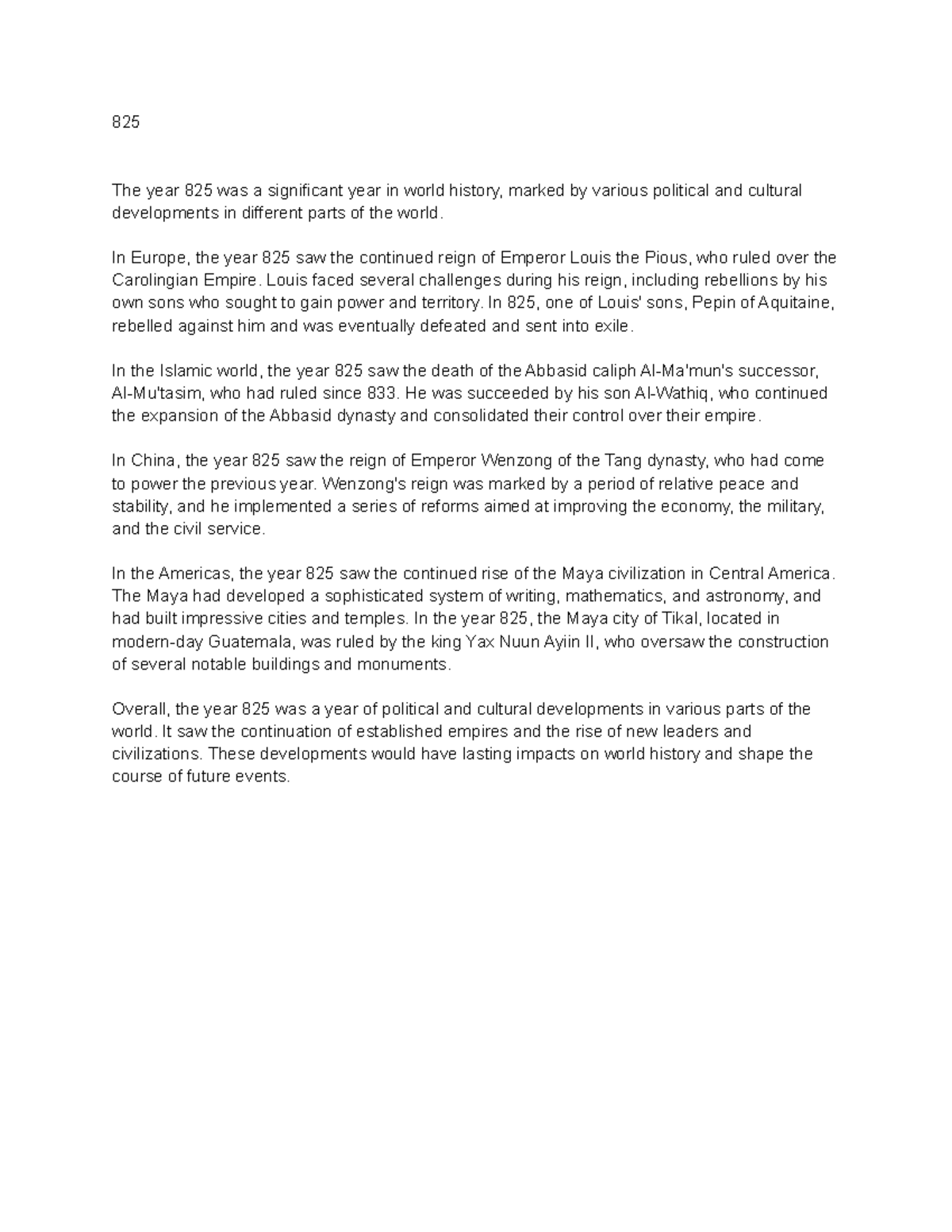 703 - 2023-04-29T111955 - 825 The year 825 was a significant year in ...