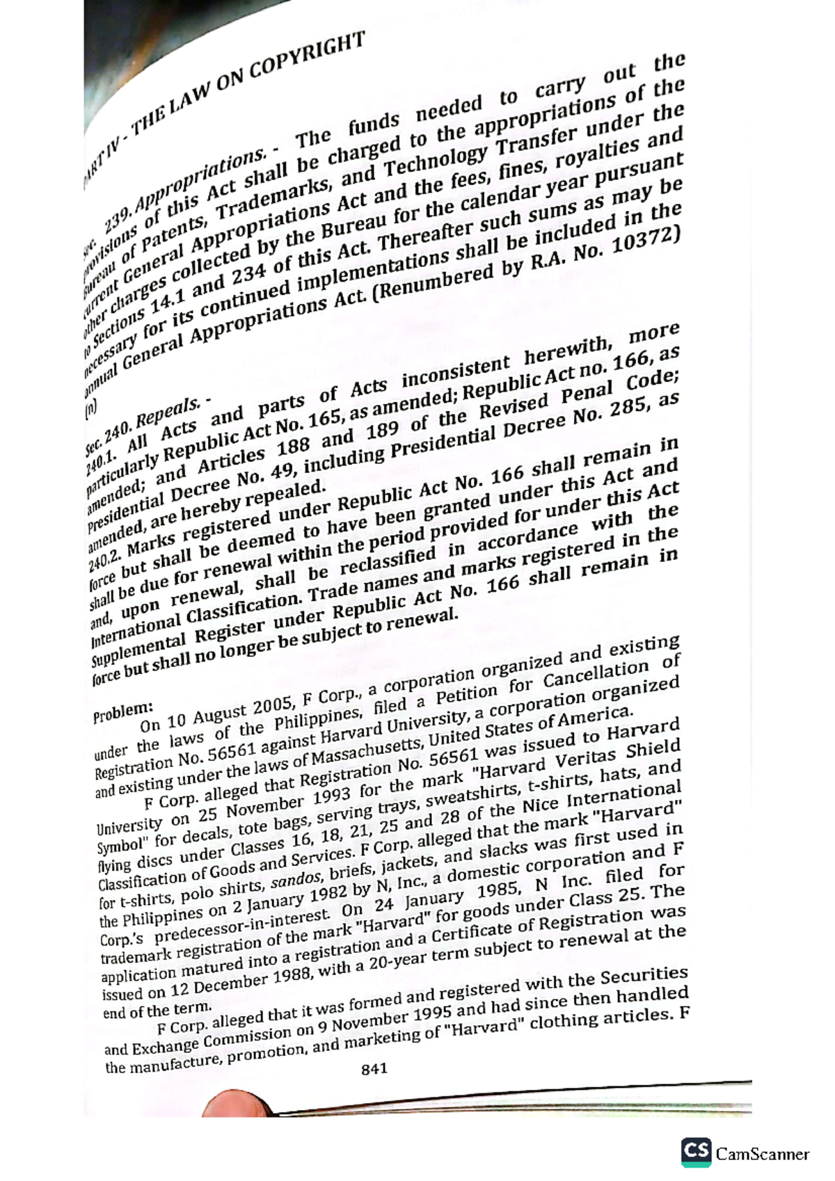 Final provision 2 - Notes - COPYRIGHT The funds needed to carry out the ...