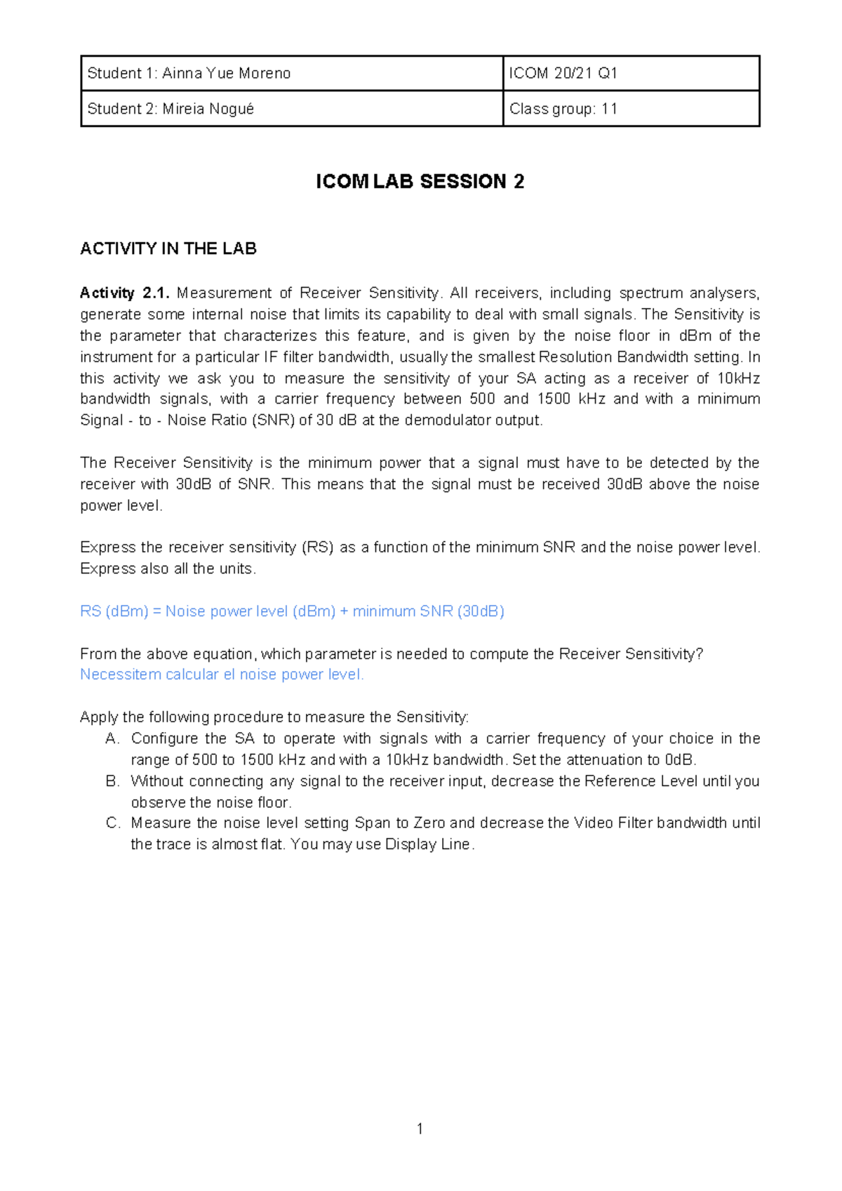 Còpia de ICOM2021Q1 Sesion 2 - ICOM LAB SESSION 2 ACTIVITY IN THE LAB ...