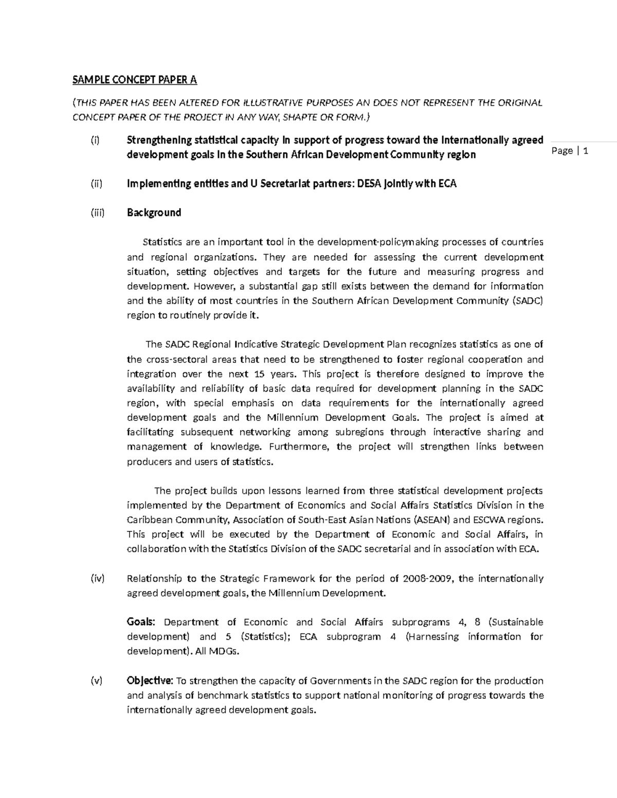 Lesson-8 Various-Kinds-of-Concept-Papers - Page | 1 SAMPLE CONCEPT ...