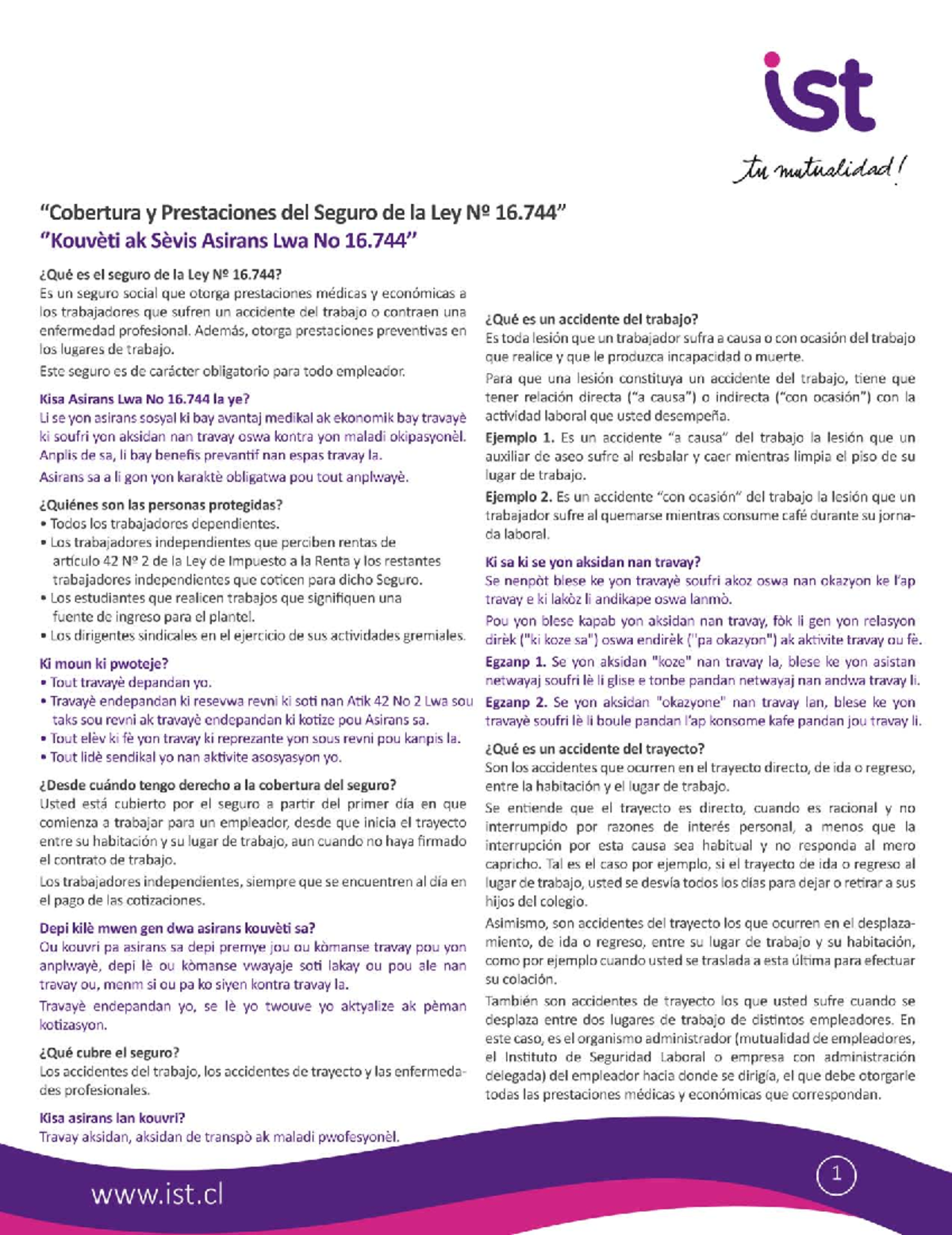 Cobertura Prestaciones Ley 16 - Semiología médica - Studocu