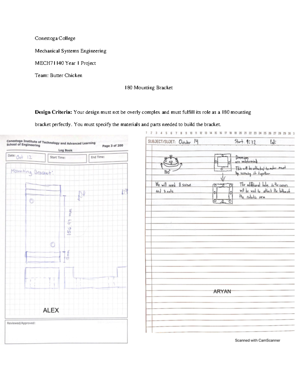 Linear Algebra for Engineering in 2022 - Conestoga College Mechanical ...