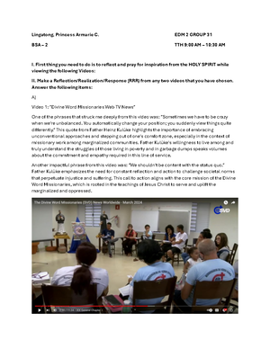 Module 3: MOSES - Module 3. The Burning Bush - Studocu