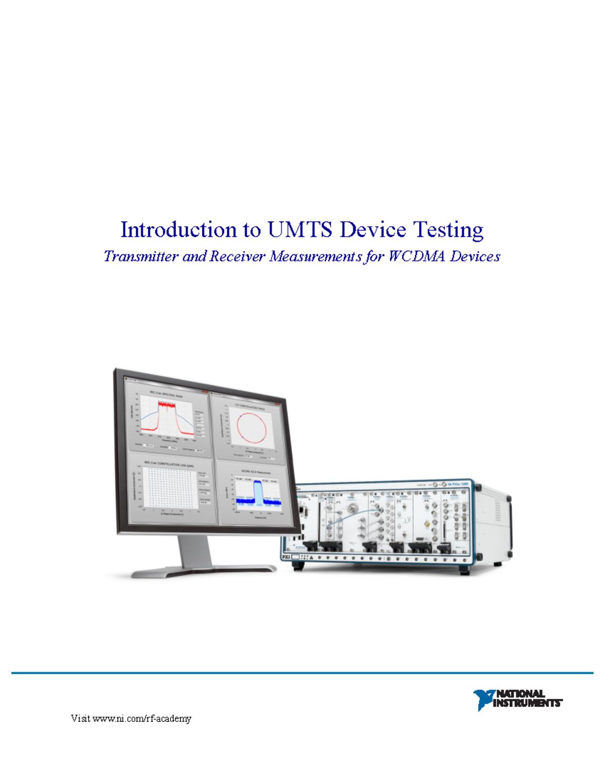 Introduction to UMTS Device Testing - 1 Transmitter and Receiver ...