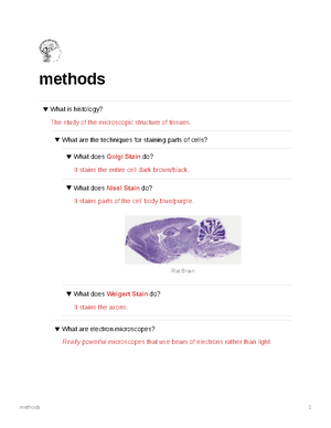 Anatomy - Question based notes - anatomy What are the two components of ...