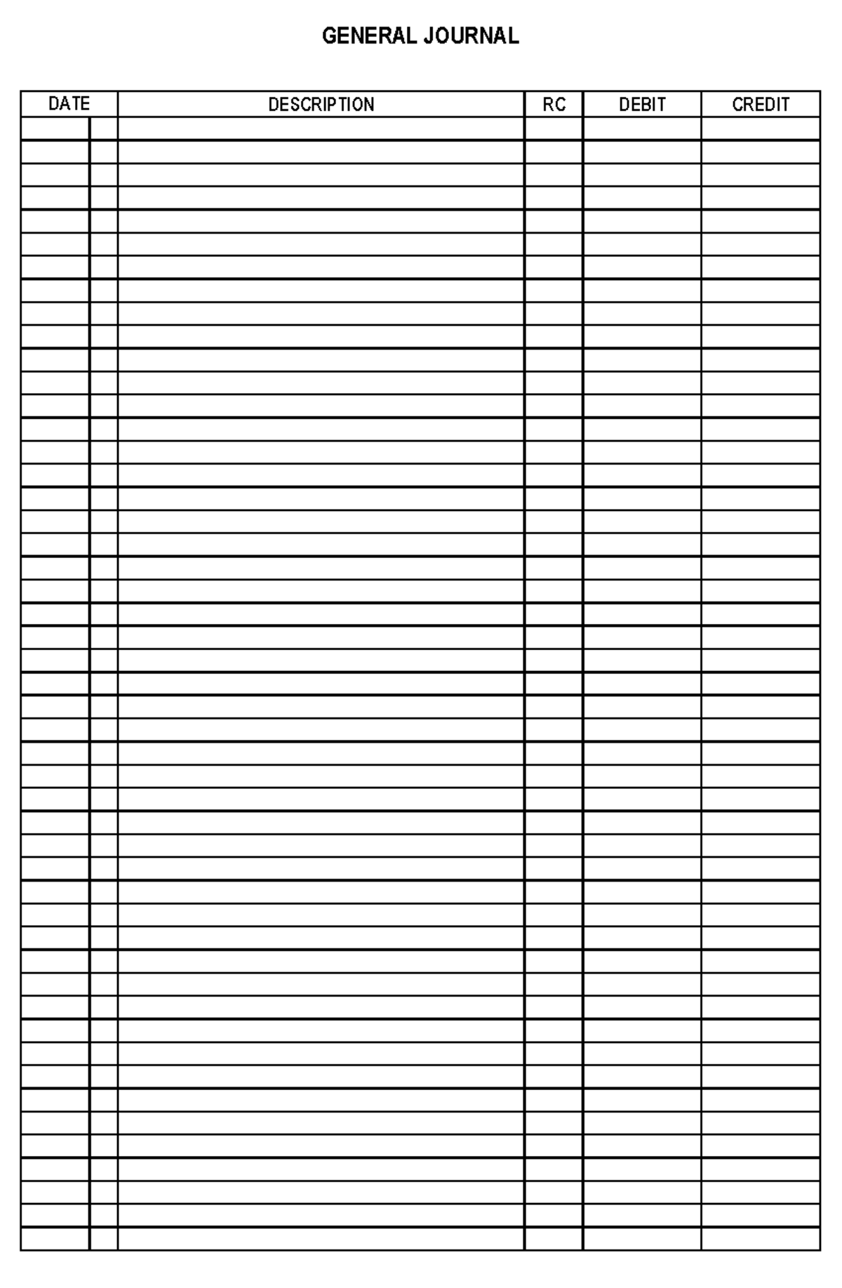 General-Journal - notes - AB Philosophy - DATE DESCRIPTION RC DEBIT ...