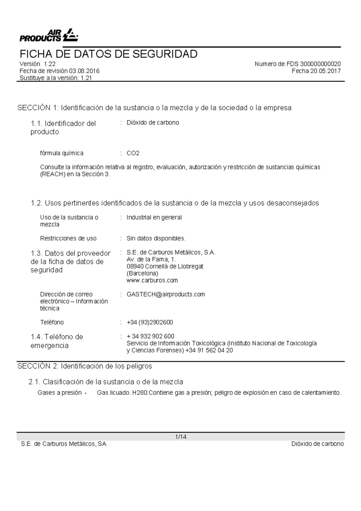 CO2 - La nomenclatura de los colorantes azoicos combina la ...