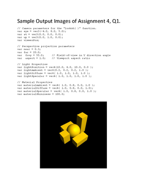 Ass4 part 2 solution key - Answer Keys to Written Questions of Assignment 4 Q. a. const int Xmin ...