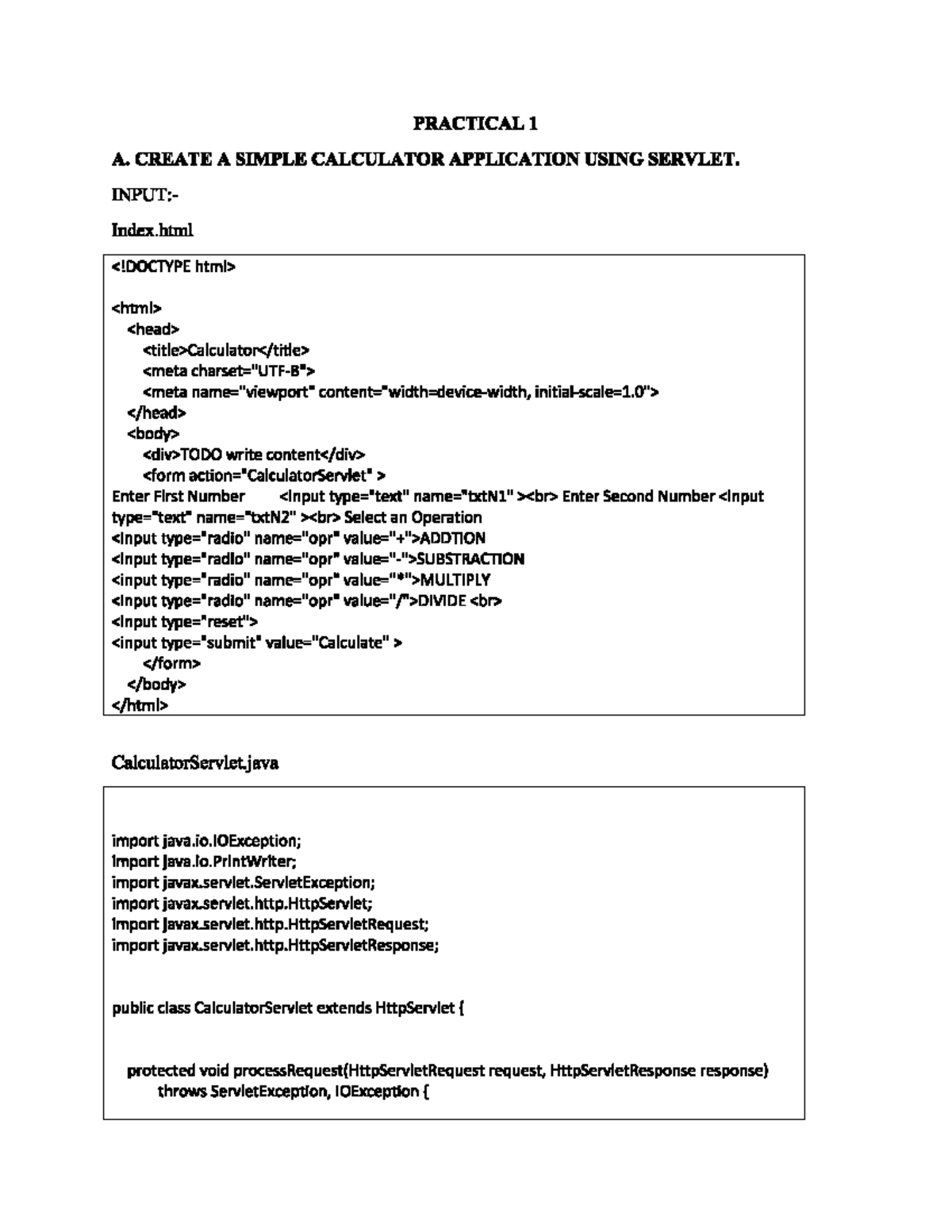 Java Practicals 9java Practicals 9java Practicals 9 Bsc Information