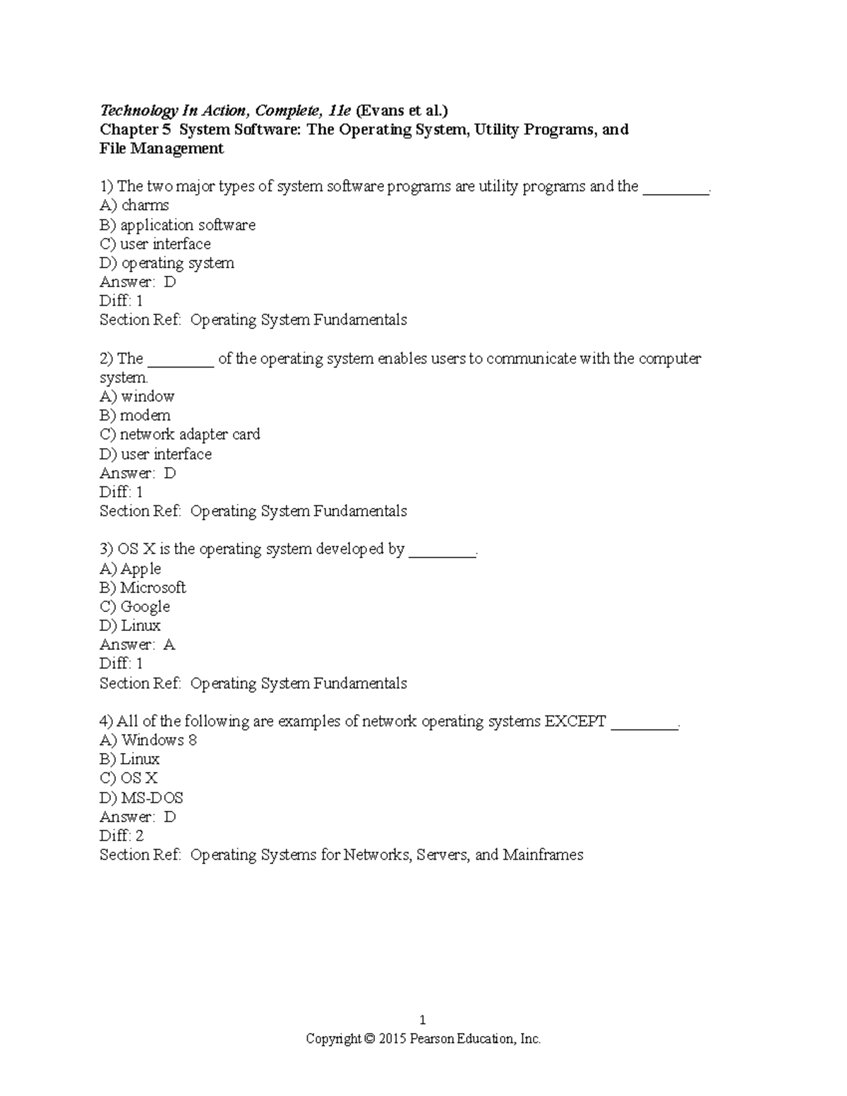 Chapter 5 - Practice material for course - Technology In Action ...