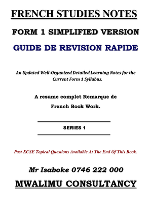 FORM 1 COMP Simplified Notes - COMPUTER STUDIES NOTES FORM 1 SIMPLIFIED ...