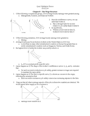 Econ 322- Questions and Study Suggestions - Chapter 1: 2. Economists ...