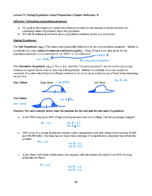 Lecture 4 stat - Lecture 4: Correlation and Linear Regression (Chapters References: 14 ...