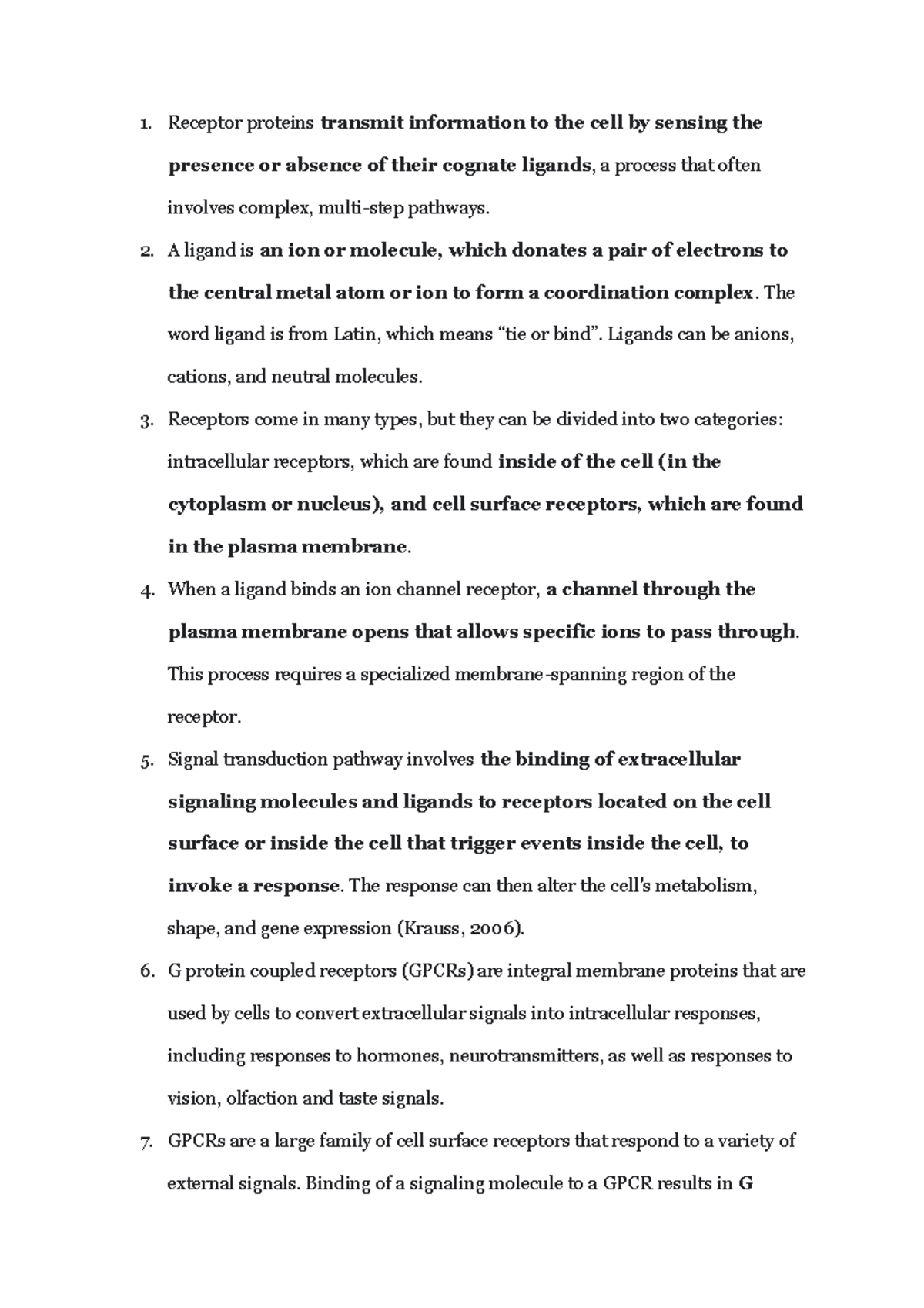 Chapter 6 Anatomy - Jan Clifton-Gaw, MS, LAT, ATC, CSCS - Receptor ...