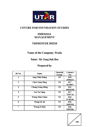 Chap 2 Accounting 2 note - Management Accounting - UTAR - Studocu