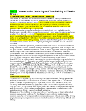 NSG321- Week 6 Example Paper - NSG 321 - Studocu