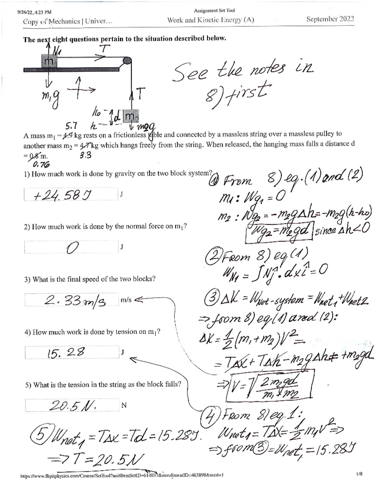 Homework Unit7 - PHYS 123 - Studocu