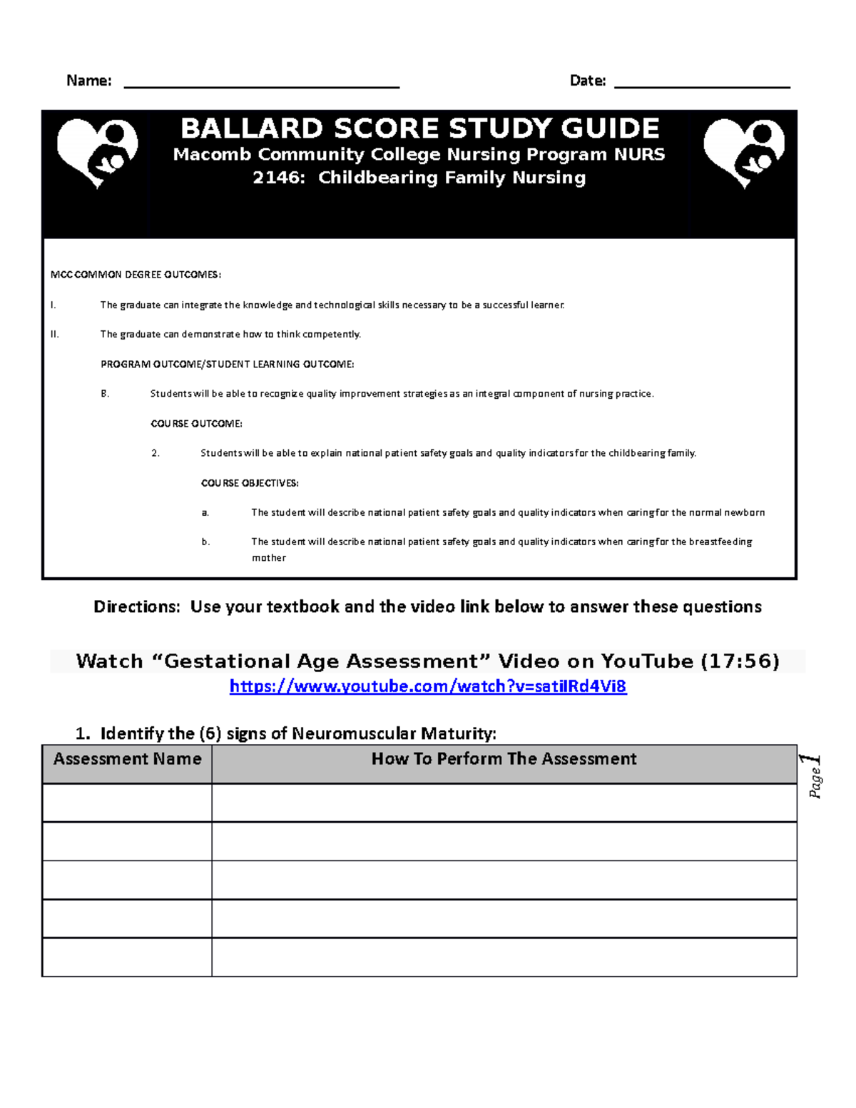 2146 HW1 Ballard and Weight Guide 12.9.20 - Name ...