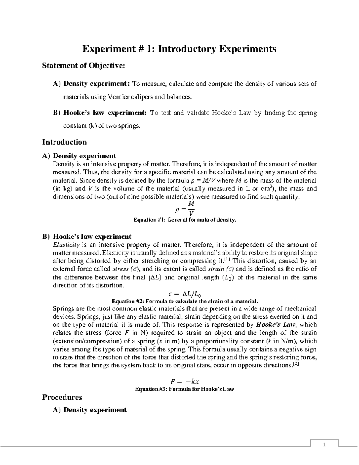 Lab01 Lab Report 1 Experiment 1 Introductory Experiments Statement Of Objective A