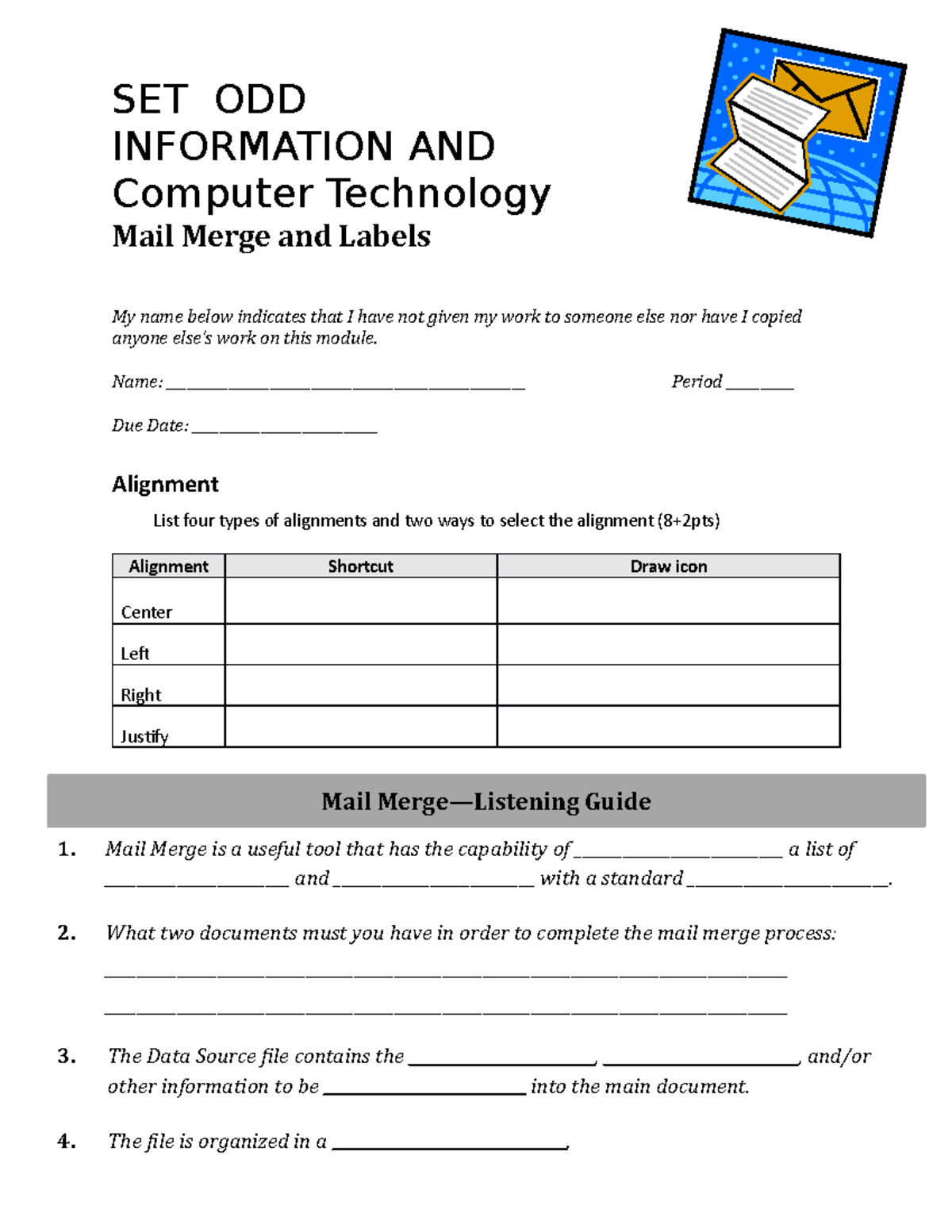 Review Question SET ODD - SET ODD INFORMATION AND Computer Technology ...