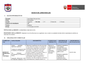 Sesion 12 DE Abril Segundo - SESION DE APRENDIZAJE I. DATOS ...