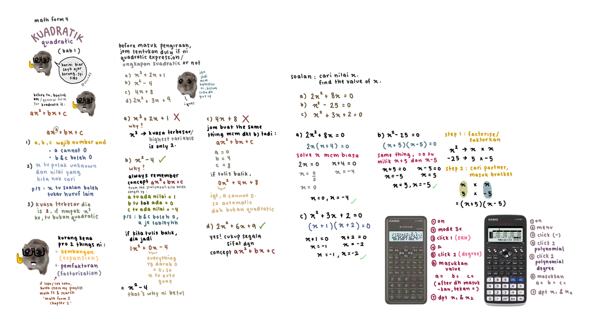 Nota math f4 bab 1 ( part 1 ) - Basic Of Malaysia Language - Studocu
