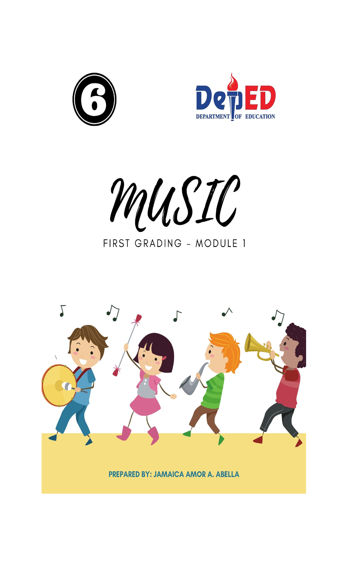 Modules Music 6 - college - UNIT 1: MUSIC 6 Module 1 Notes and Rests in ...