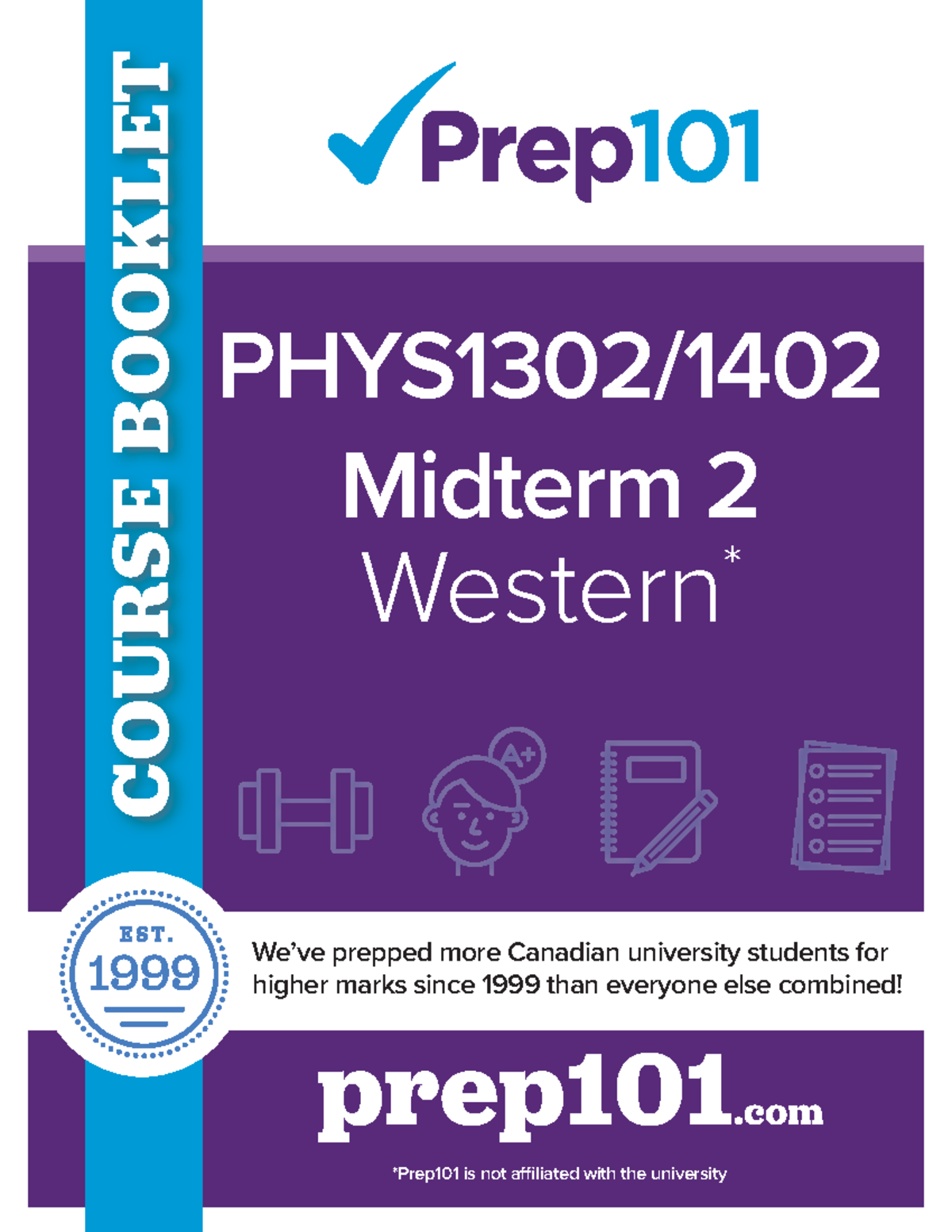 1402 Midterm 2 exam notes practice problem - COURSE BOOKLET prep101 ...