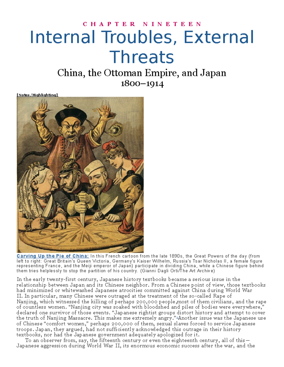 Chapter 19 Internal Troubles External Threats-Document of domain and ...