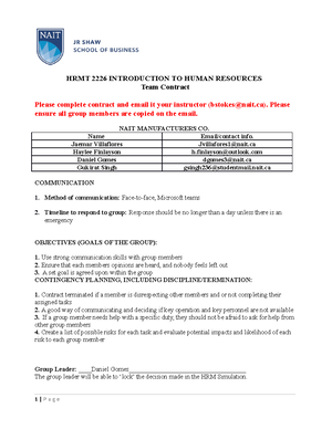 Attachment 2 - Its hrm simulation solution - HRManagement The Human ...