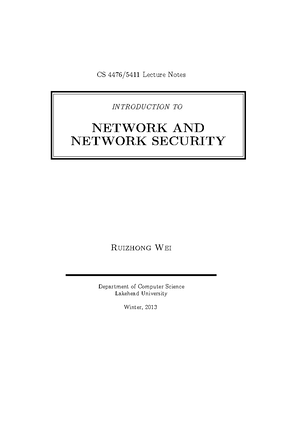 Pentest cheatsheet - Summary Cryptography and Network Security ...
