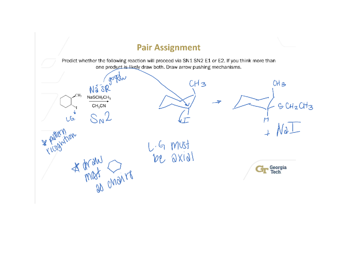 Topic 7C Pair Assignments - CHEM 1315 - Studocu