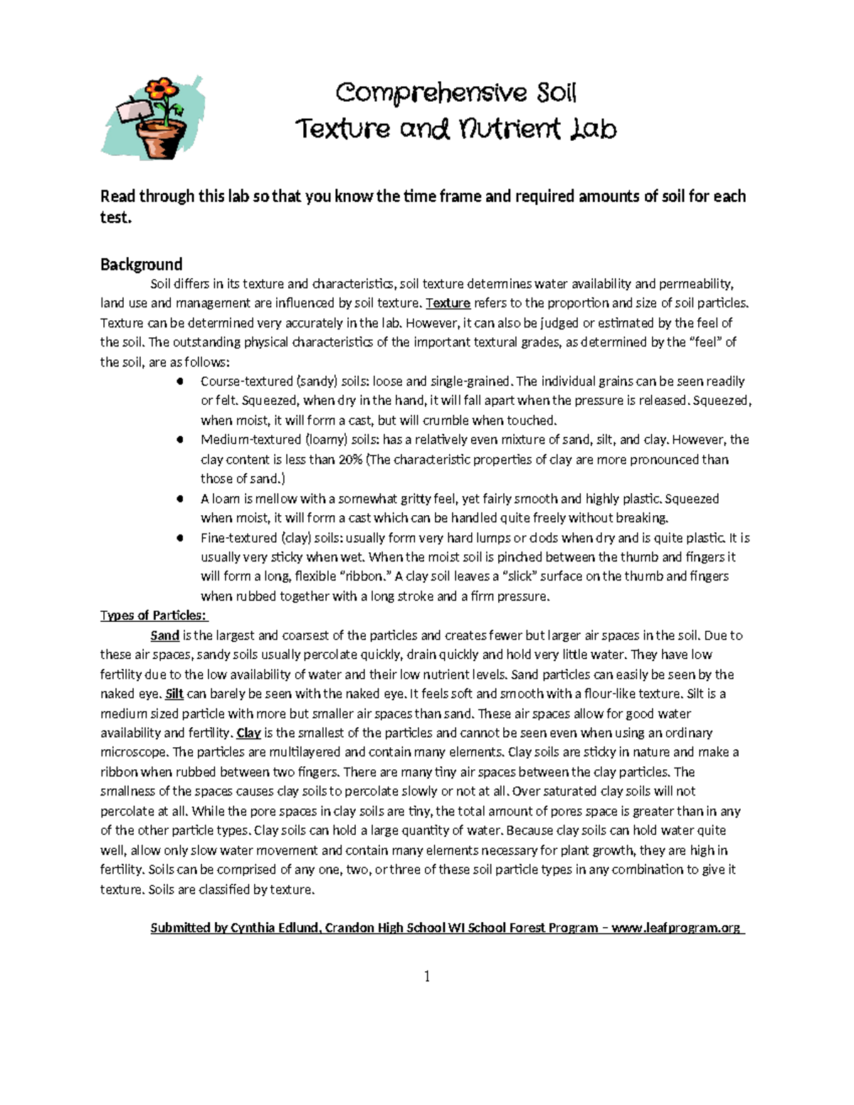 Soil Lab S - 32ejrpi34hnr - Comprehensive Soil Texture and Nutrient Lab ...