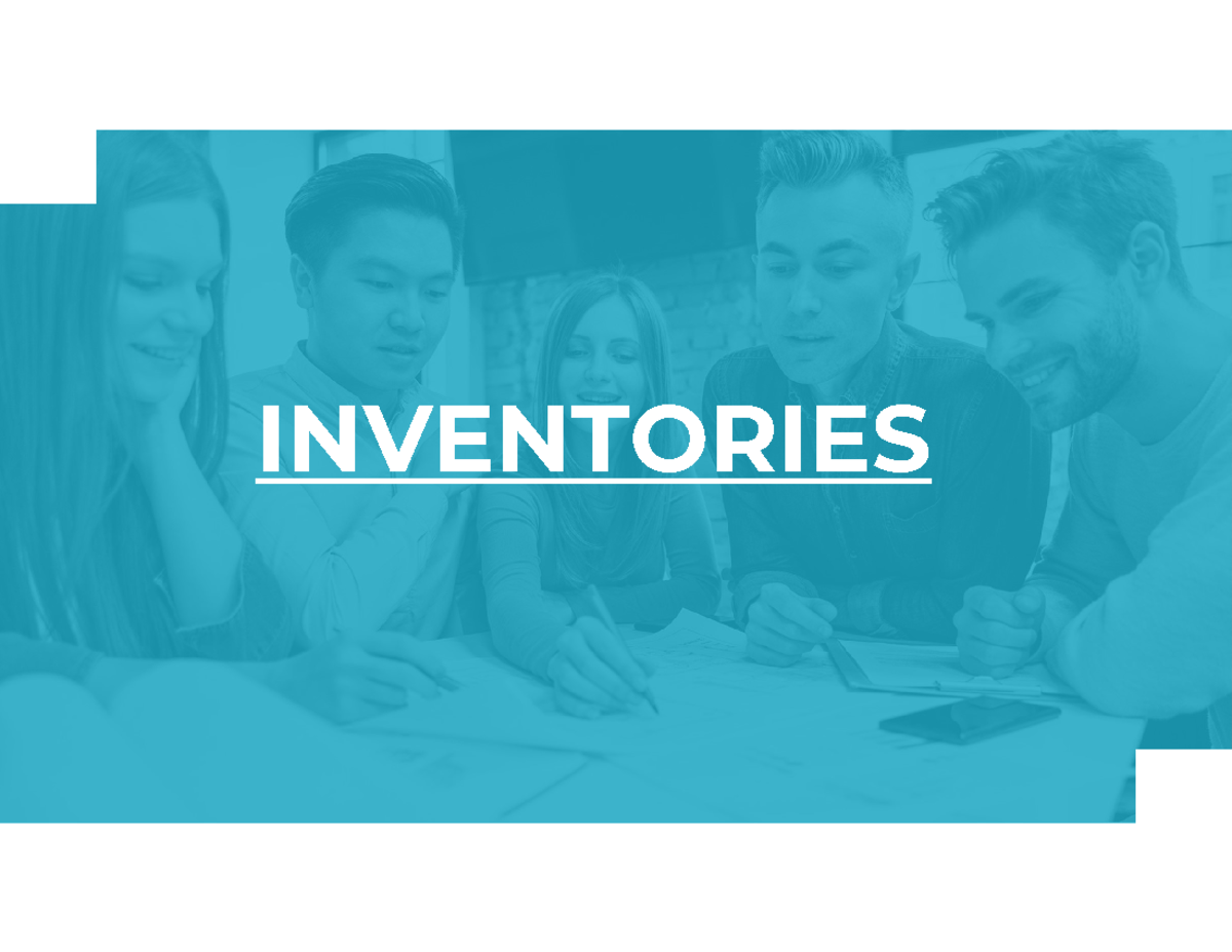 5. Inventories - INVENTORIES IAS 2 (Inventories) contains the ...
