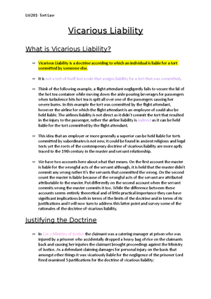 Tort law problem question answer 2019 - University of Essex School of ...