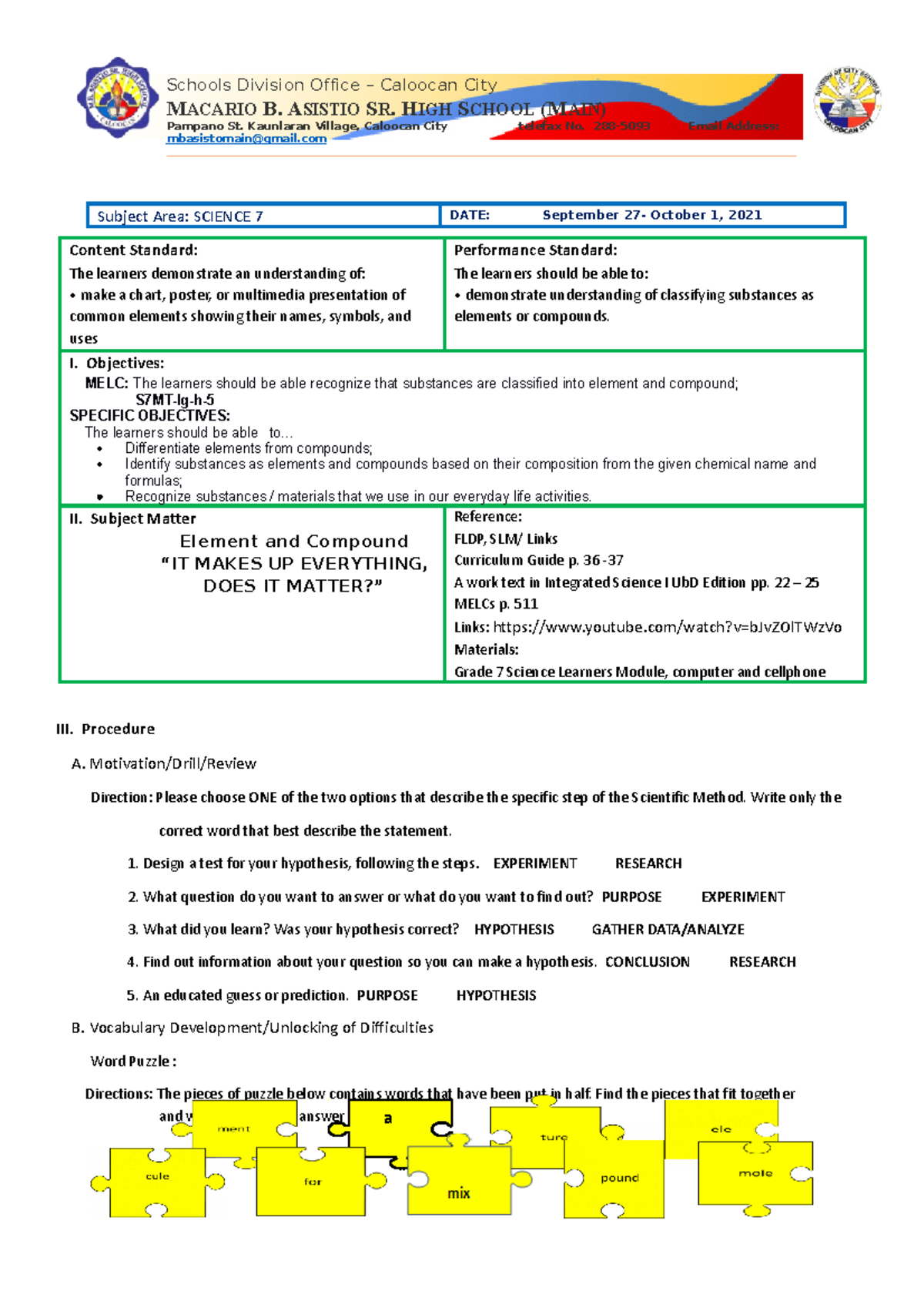 537571623 R Nadao DLP Science 7 Module 3 Week 3 - Schools Division ...