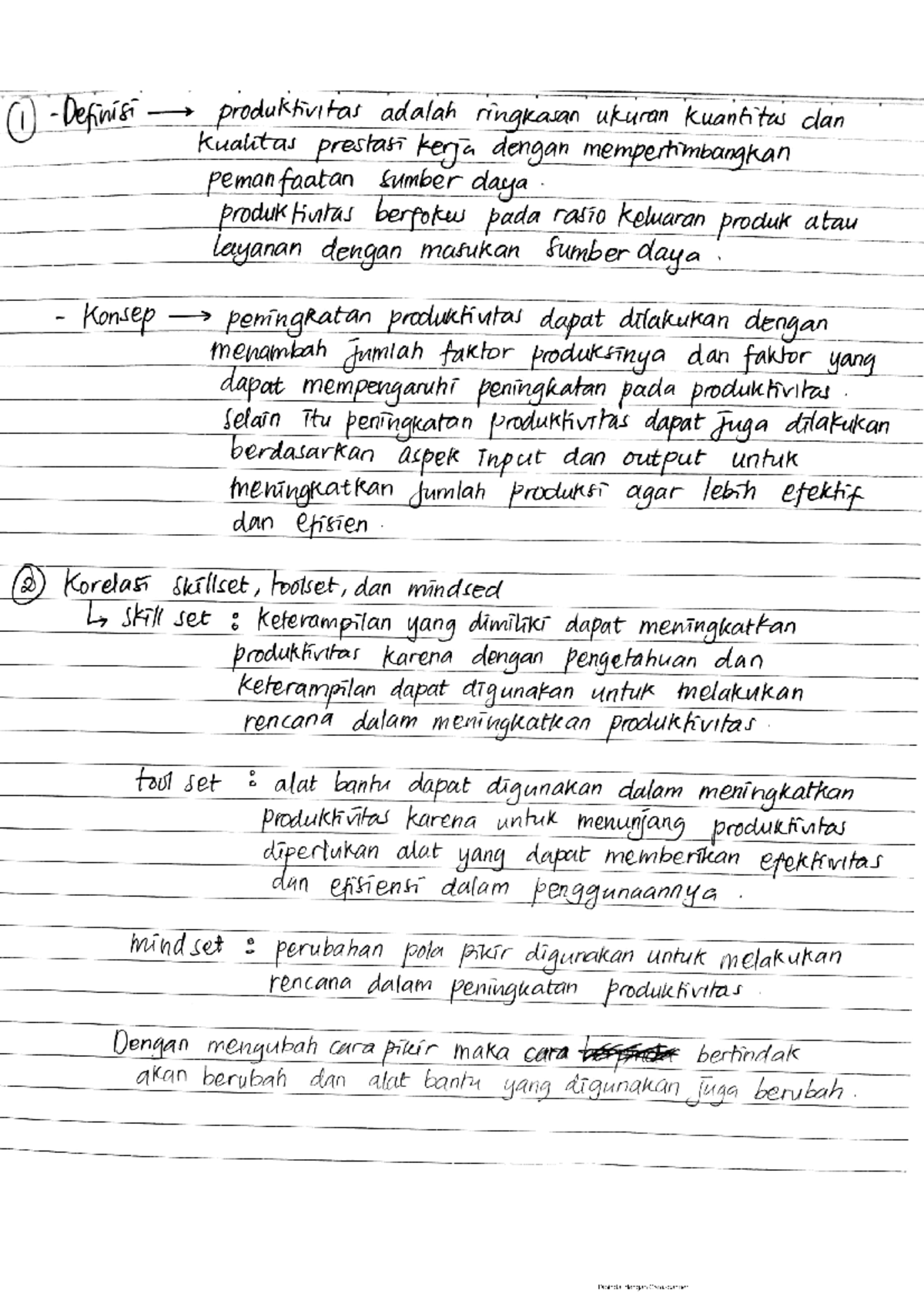 UTS Rekpro - midterm exam productivity engineering - Teknik industri ...