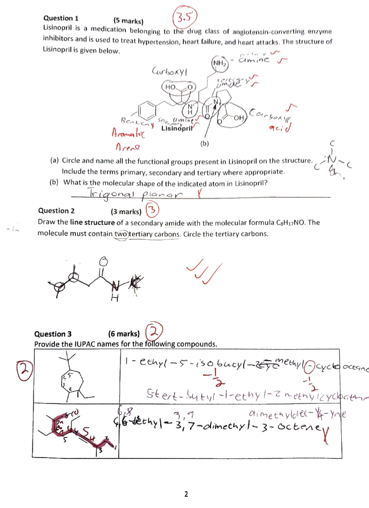Cmy tut test 3 - Tutorial test 3 - CMY 151 - Studocu