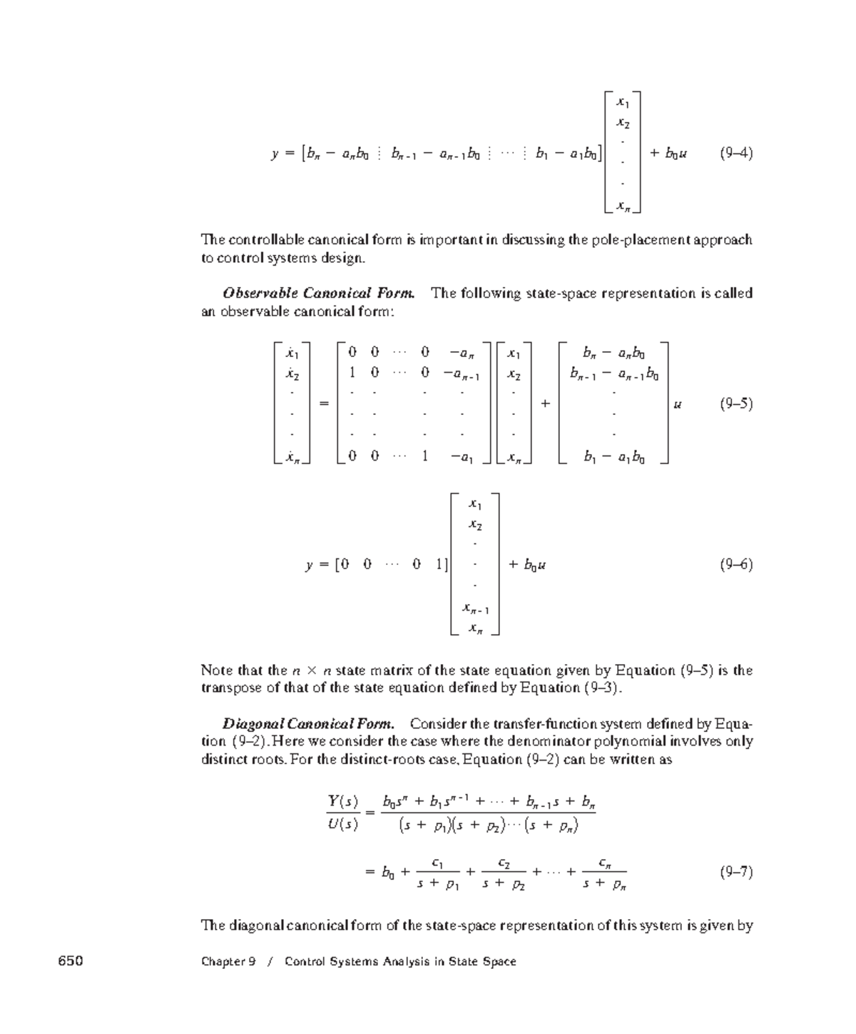 Modern control engineering-133 - 650 Chapter 9 / Control Systems ...