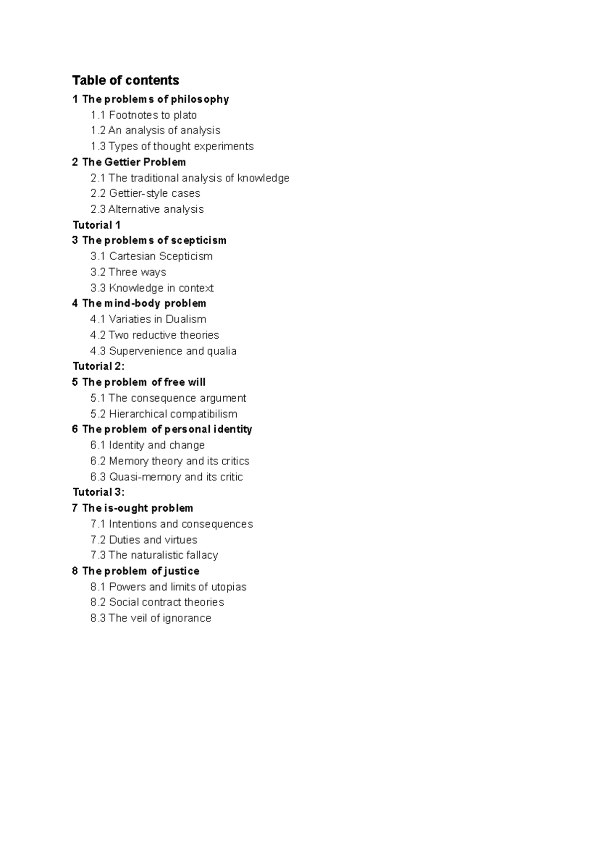 Thought experiments - All the glossary items and their explanation ...