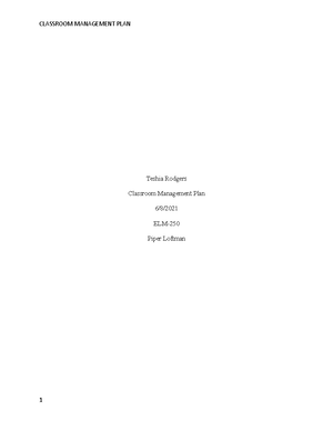 Benchmark – Lesson Planning for English Language Learners- TRodgers ...