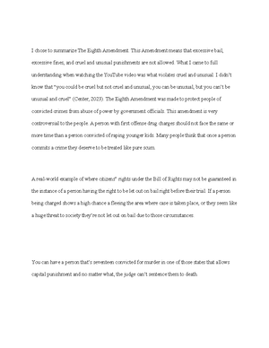 CJ 112 Project One - How the Criminal Justice System Works in the ...