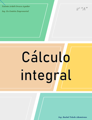 MAPA BLOQUE 3 CALCULO INTEGRAL - Cálculo integral - Studocu