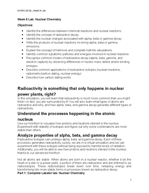 Week 7 Lab-Introduction to Food Macromolecules and Protein Synthesis.docx - OL Lab Week 7: - Studocu