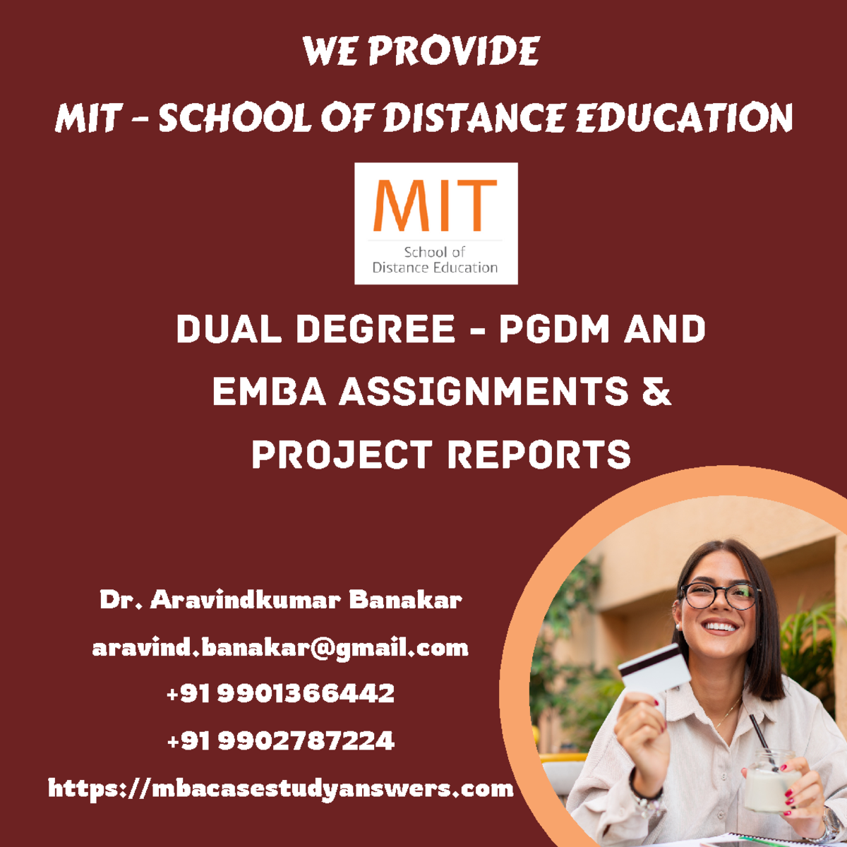 MIT SDE Post Graduate of Diploma Management Assignments & Project ...