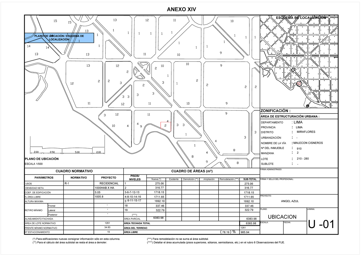 Plano ubicacion - plantilla - ANEXO XIV ESQUEMA DE LOCALIZACIÓN PLANO ...