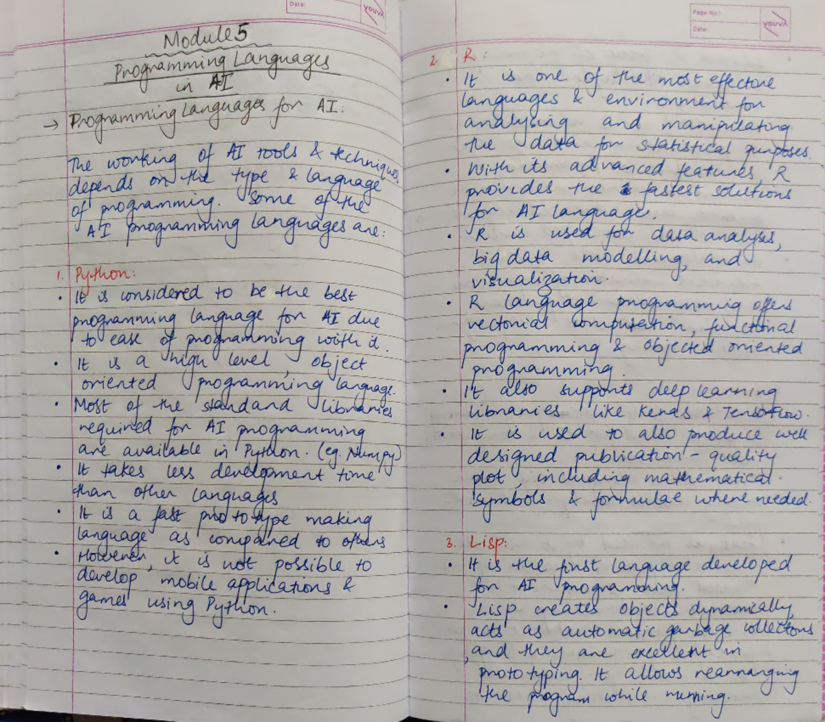 Mod5-AI - ai in biotech - Date: OuvA Page Nas Dater youvA Modull ...