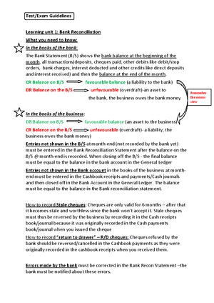 37 Notes wk10 creditors recon - GRADE 10 LESSON 37 CREDIT TRANSACTIONS ...