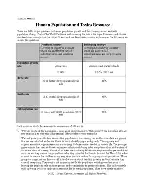 BIO 220 RS Sustainable Home Creation - BIO-220 - GCU - Studocu