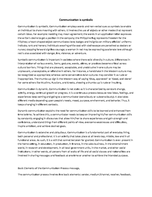 Barlund's Model - Barlund's Model Functions of Communication Generally ...